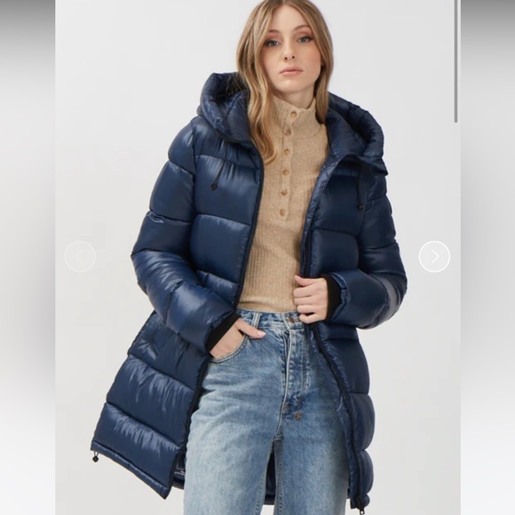 Point Zero | Jackets & Coats | Nwt Point Zero Olivia Long Quilted ...